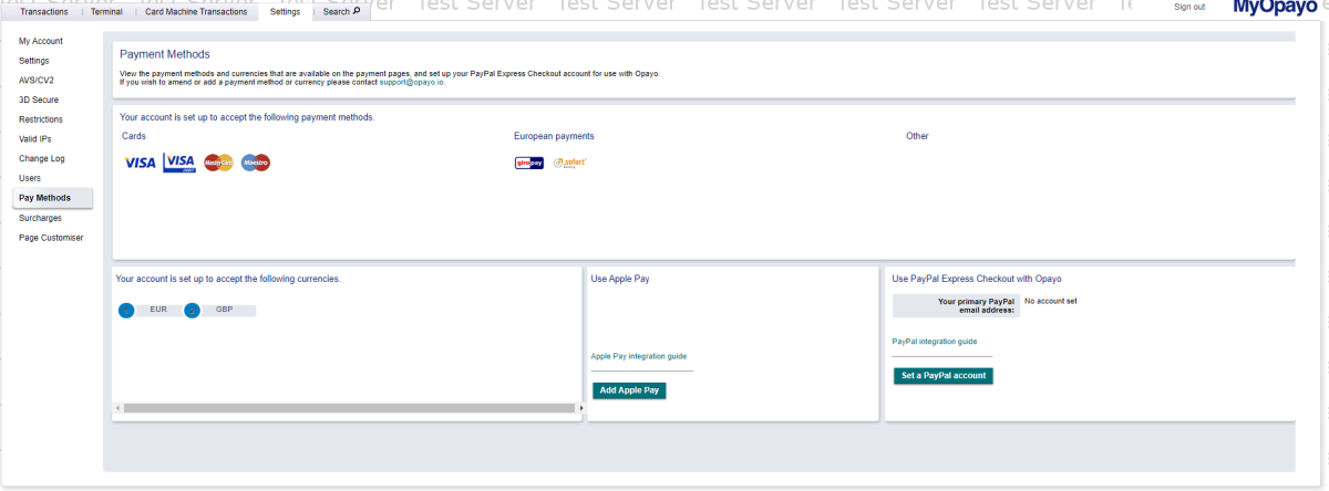 MySagePay Add Apple Pay