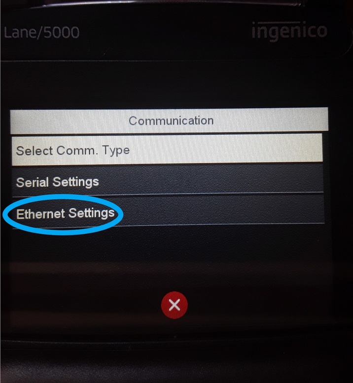 Ethernet Settings