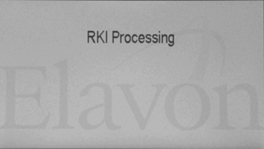 RKI Processing screen